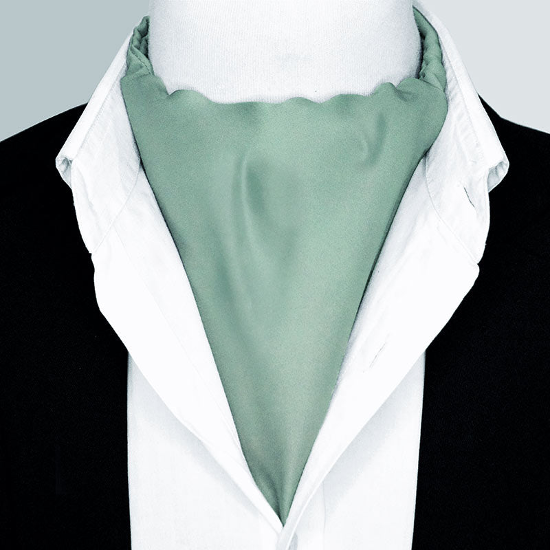 Sage Green Ascot Cravat – The Ascot Shop
