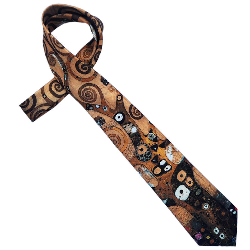 Gustav Klimt’s The Tree of Life Tie – The Ascot Shop