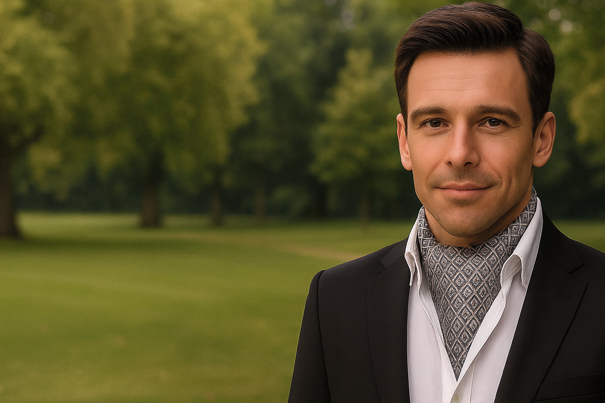 Buy Ascot Ties UK | Cravats for Men | Men's Ascots – The Ascot Shop